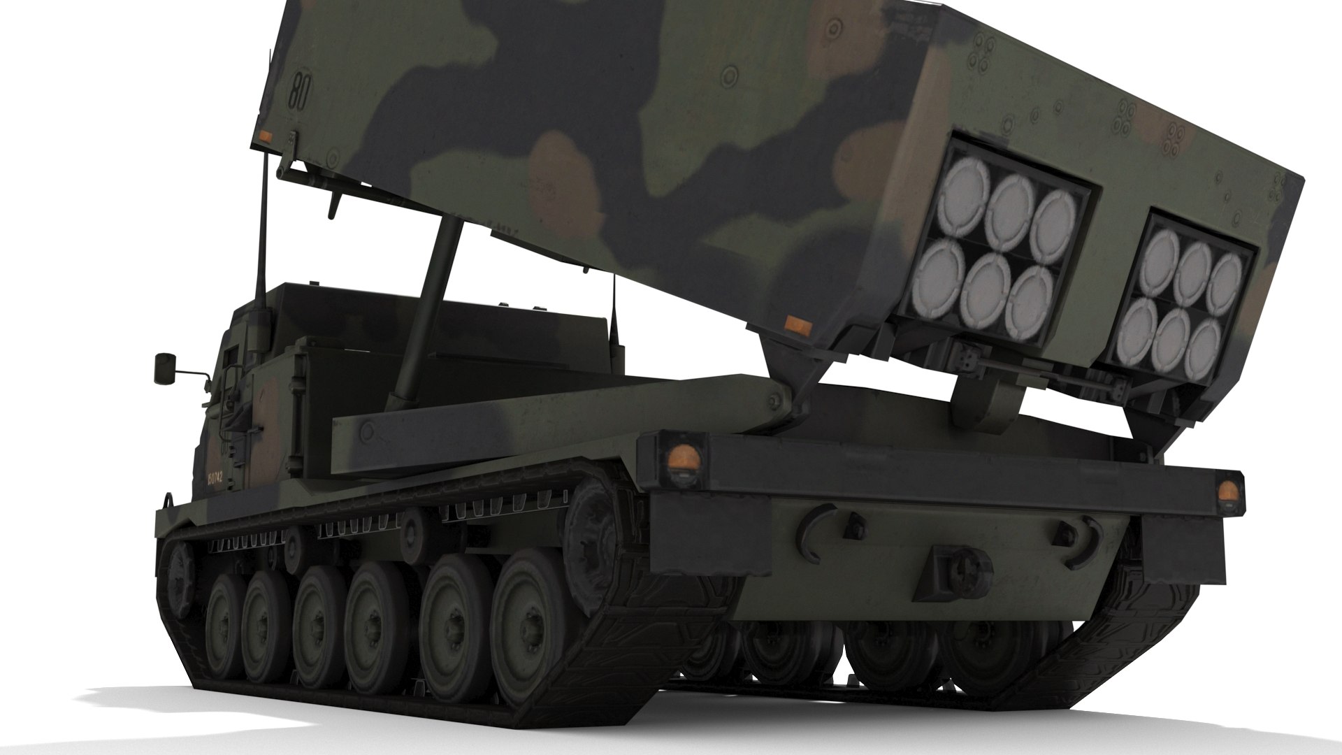 M270 Mlrs Rocket 3D Model - TurboSquid 1470272