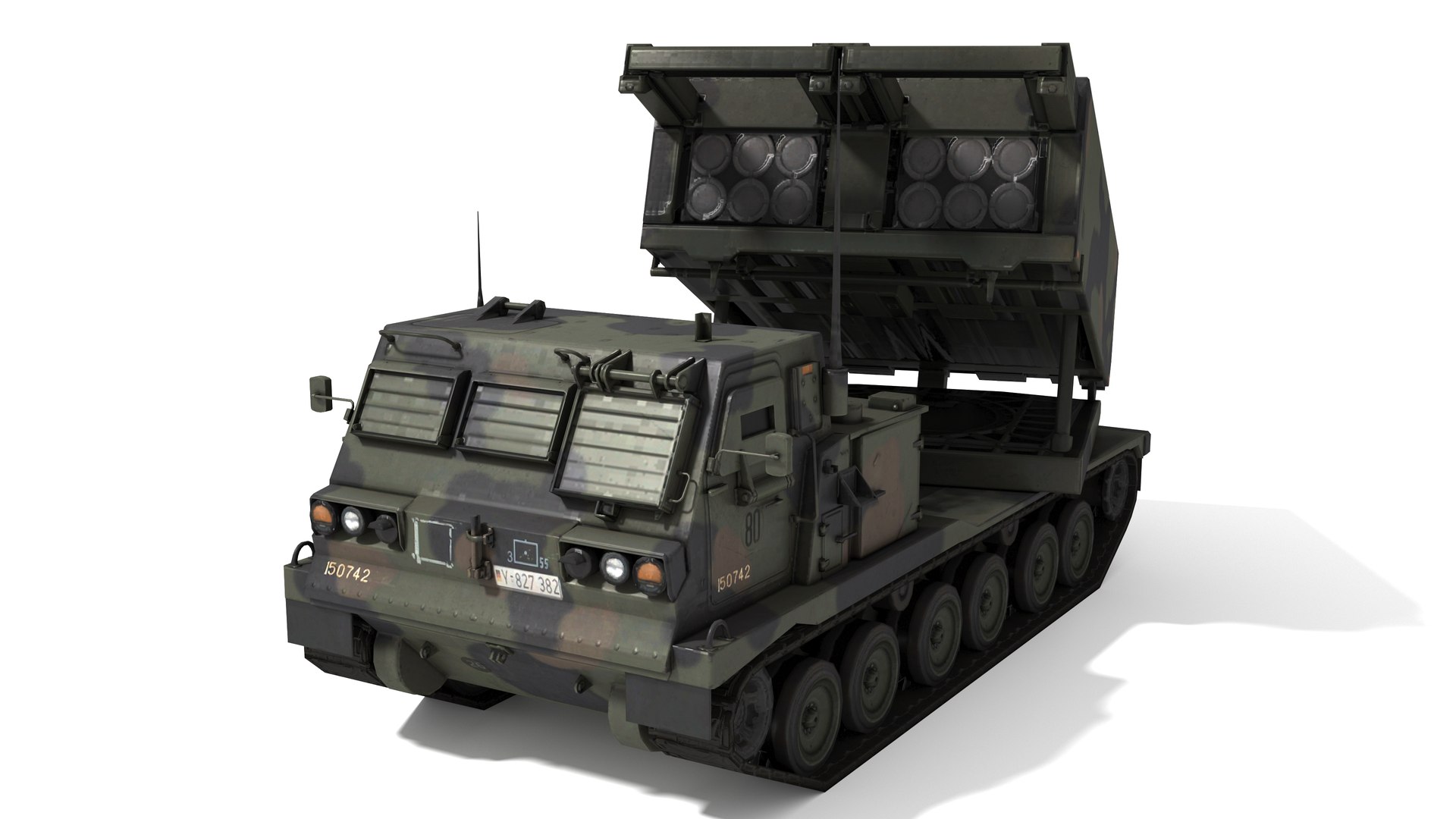 M270 Mlrs Rocket 3D Model - TurboSquid 1470272