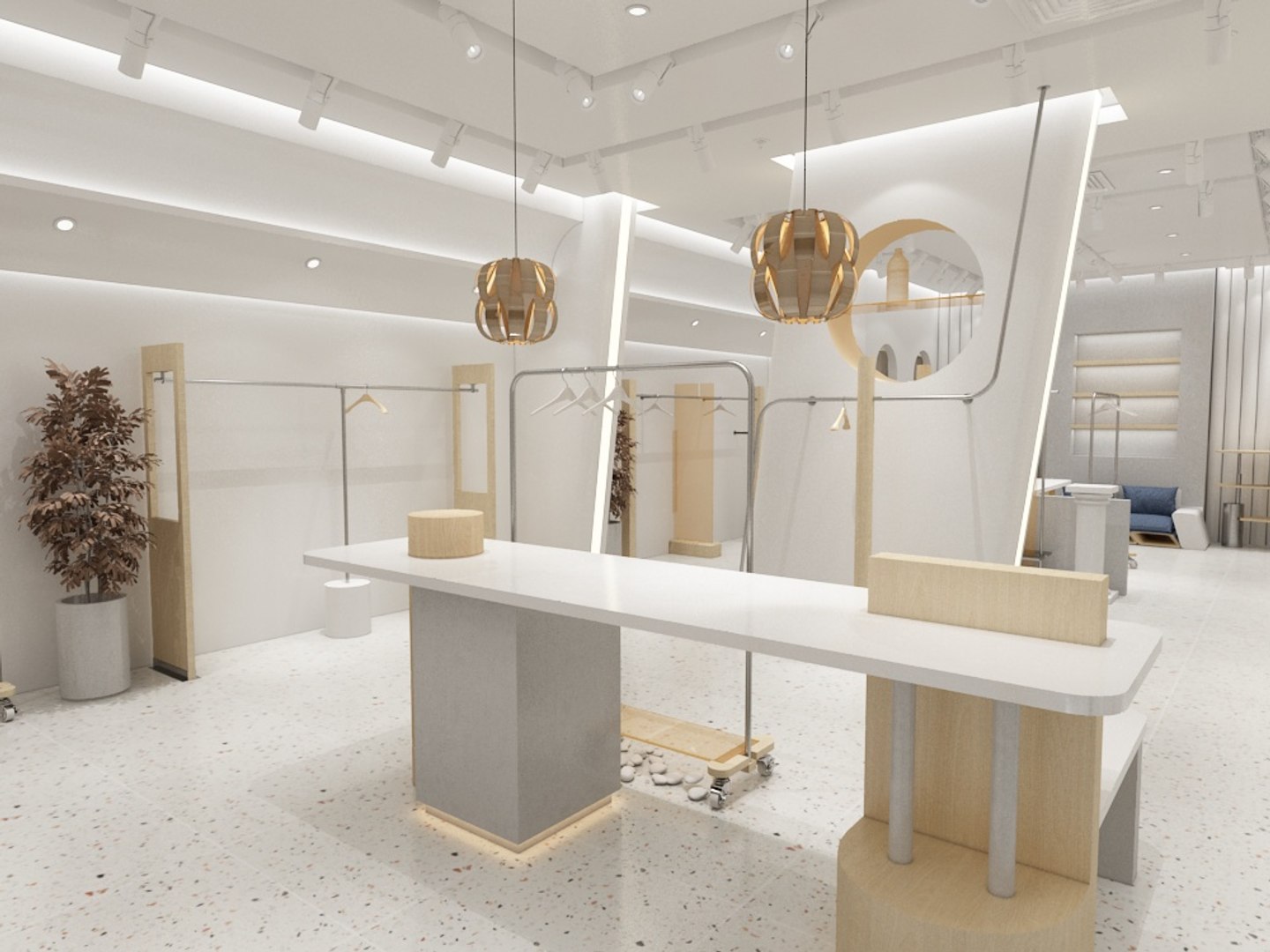 Lady Clothing Shop 3D - TurboSquid 1698704