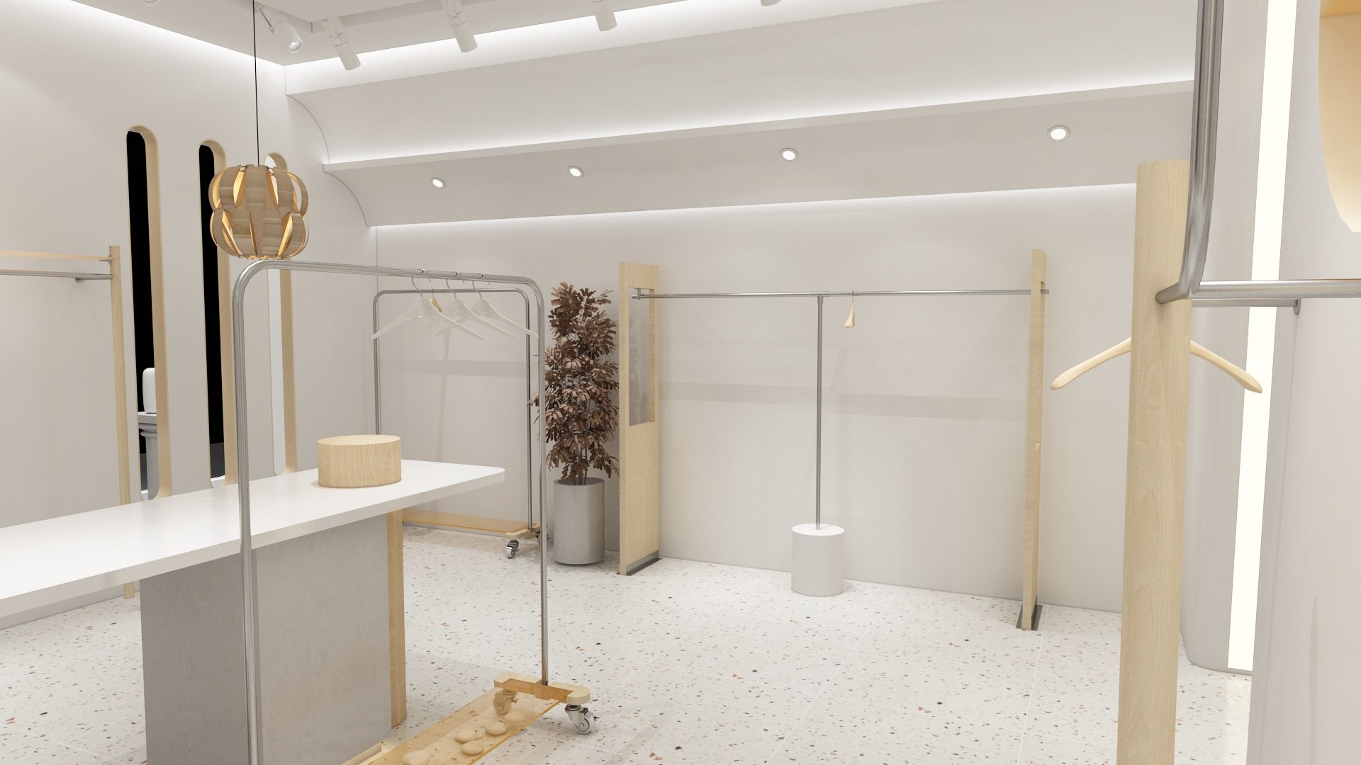 Lady Clothing Shop 3D - TurboSquid 1698704