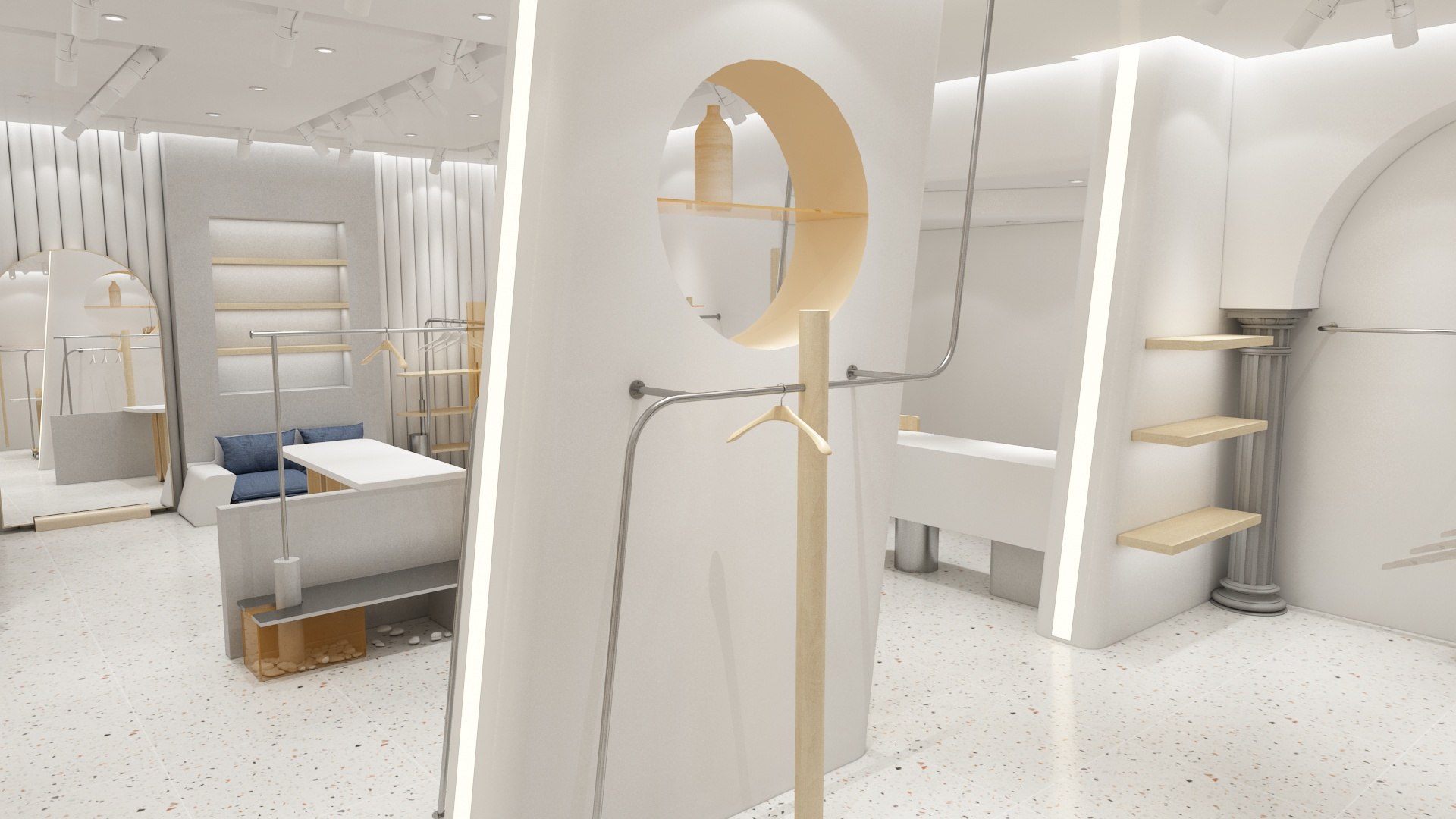 Lady Clothing Shop 3D - TurboSquid 1698704