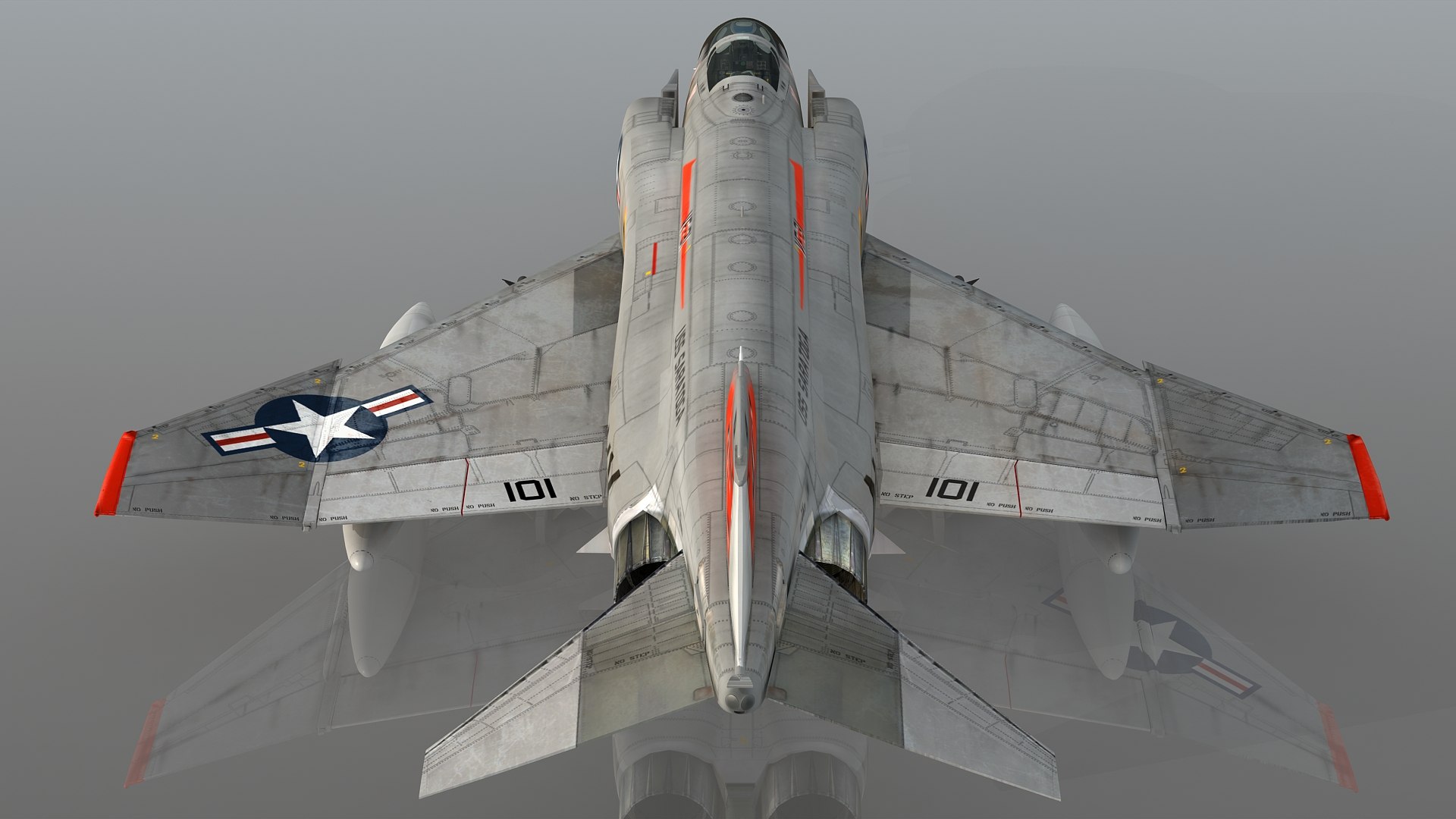 F4 J Navy Phantom Ii Tomcatters Vf 31 3d Model Turbosquid 1797652