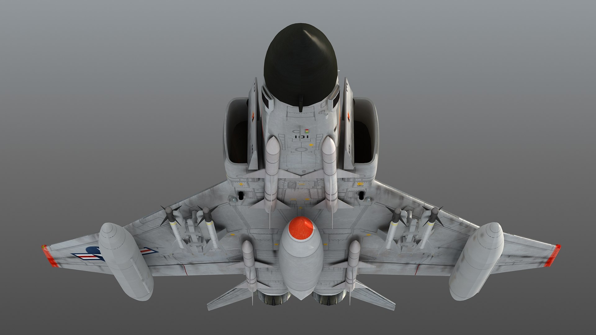 F4 J NAVY Phantom II Tomcatters VF-31 3D Model - TurboSquid 1797652