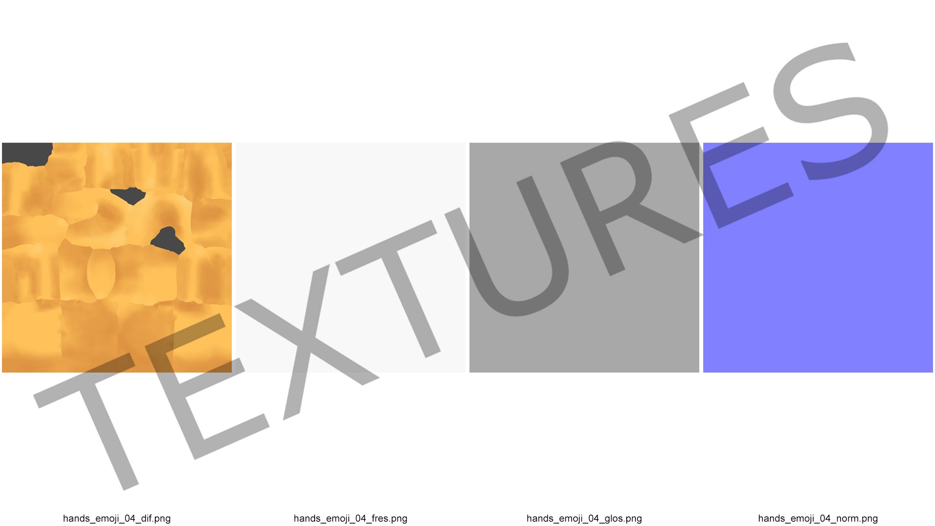3D clapping hands emoji - TurboSquid 1549510