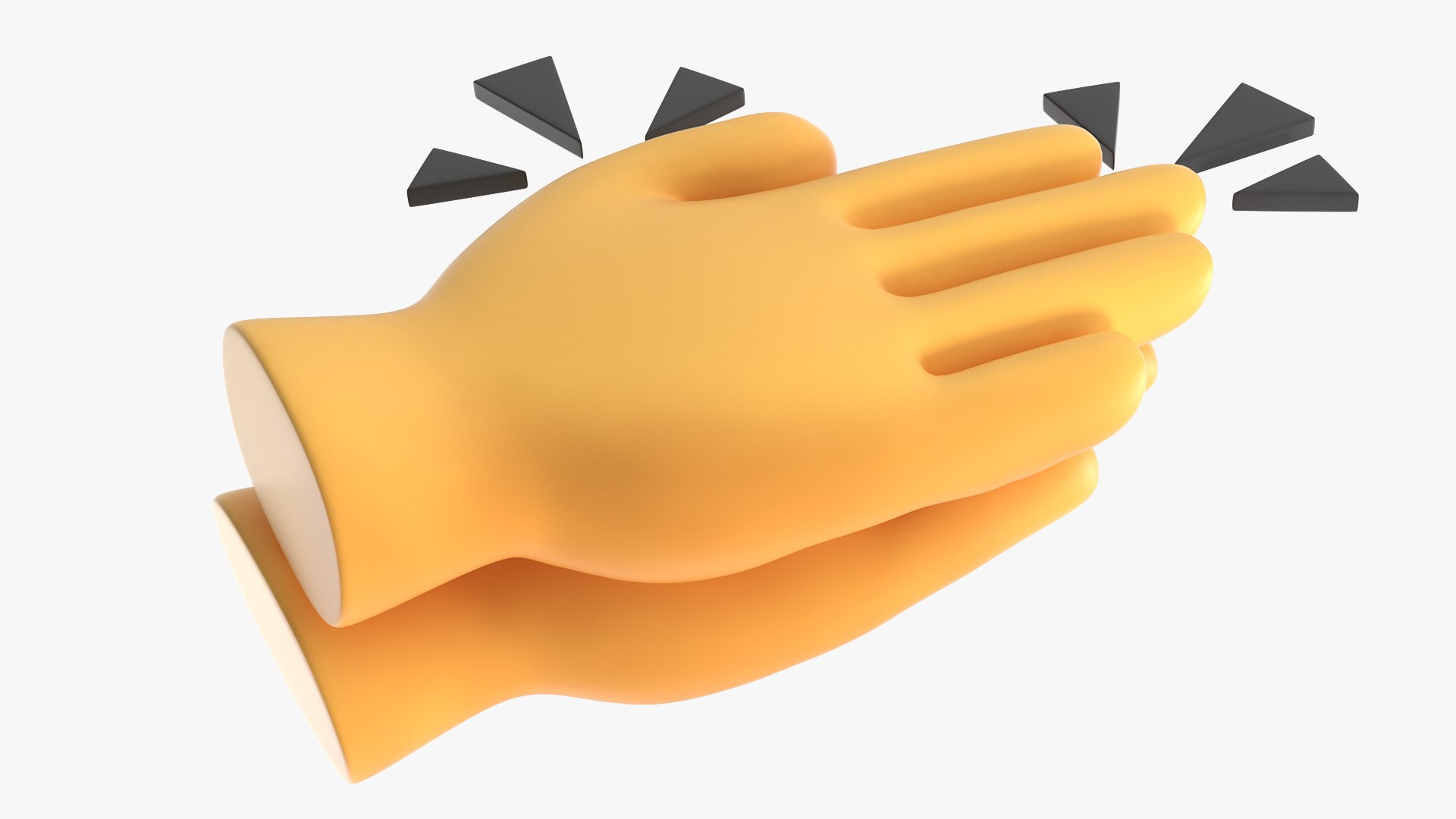 3D clapping hands emoji - TurboSquid 1549510