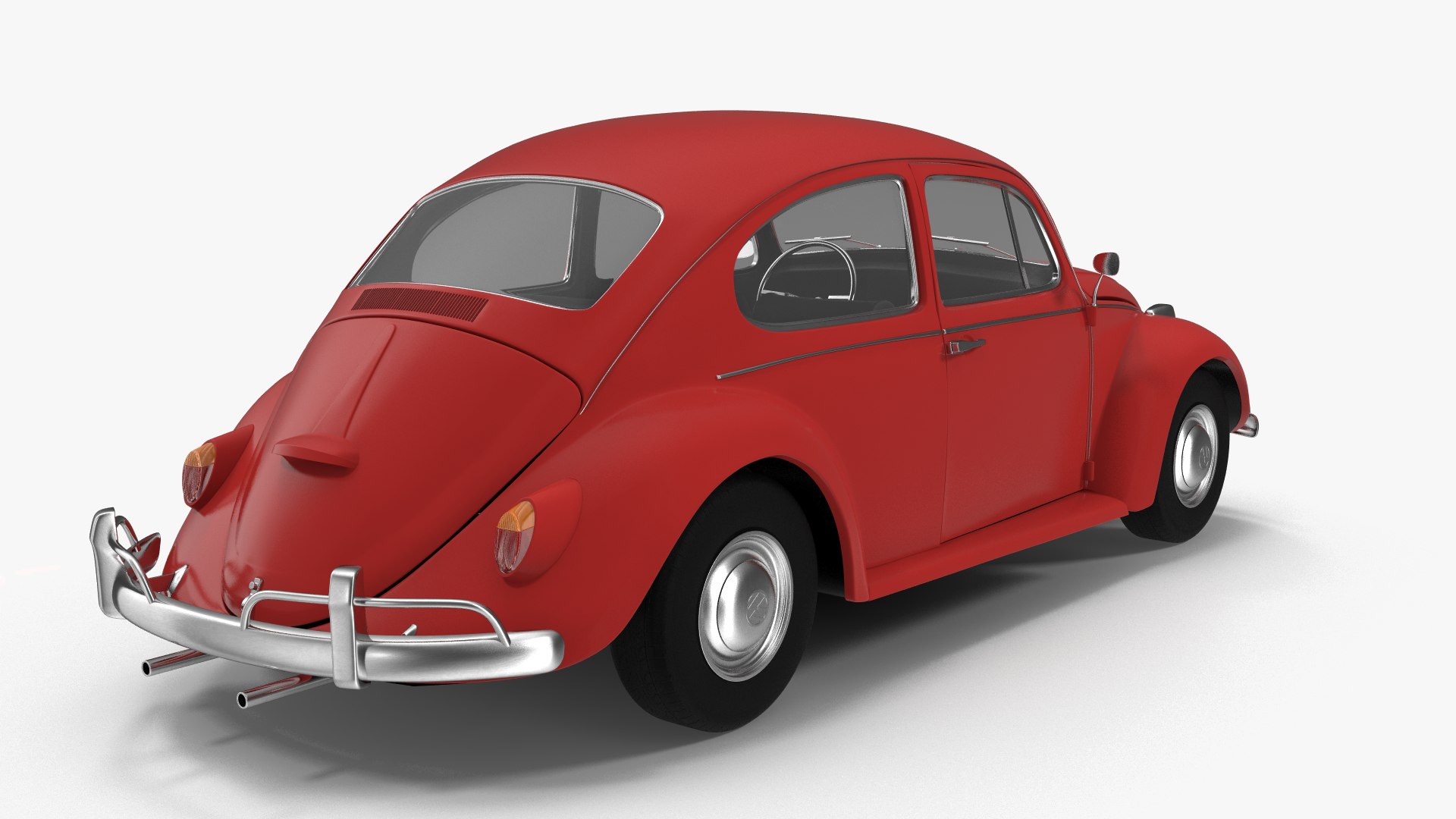 3D Model Volkswagen Fusca - TurboSquid 1507059
