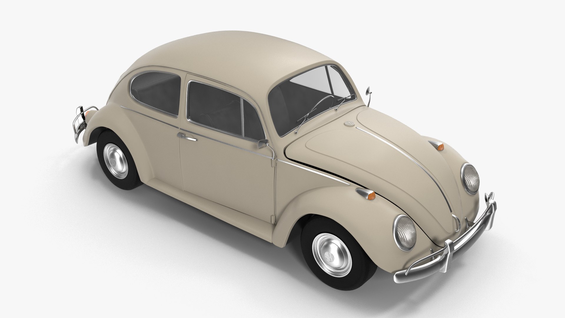 3D Model Volkswagen Fusca - TurboSquid 1507059