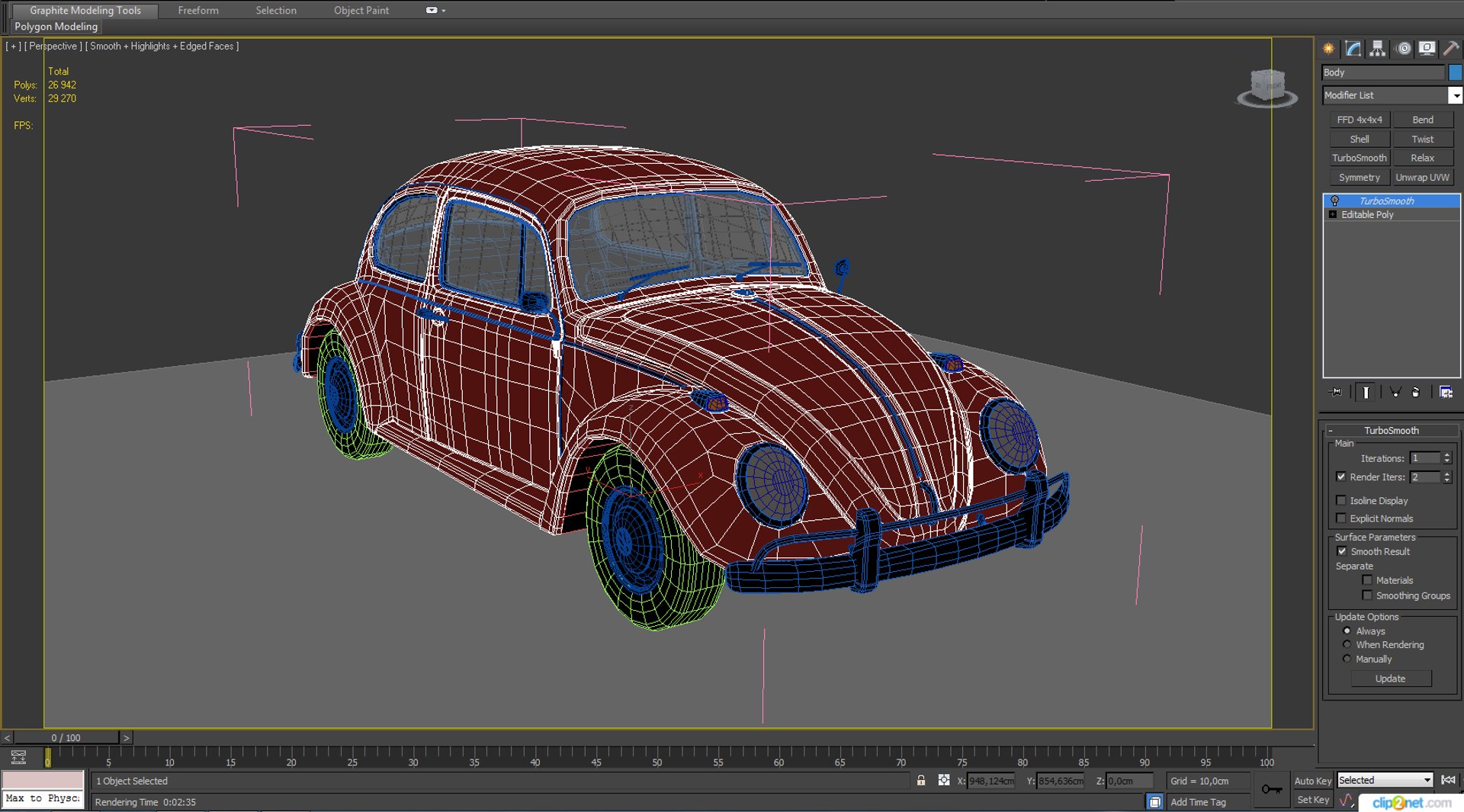 3D Model Volkswagen Fusca - TurboSquid 1507059