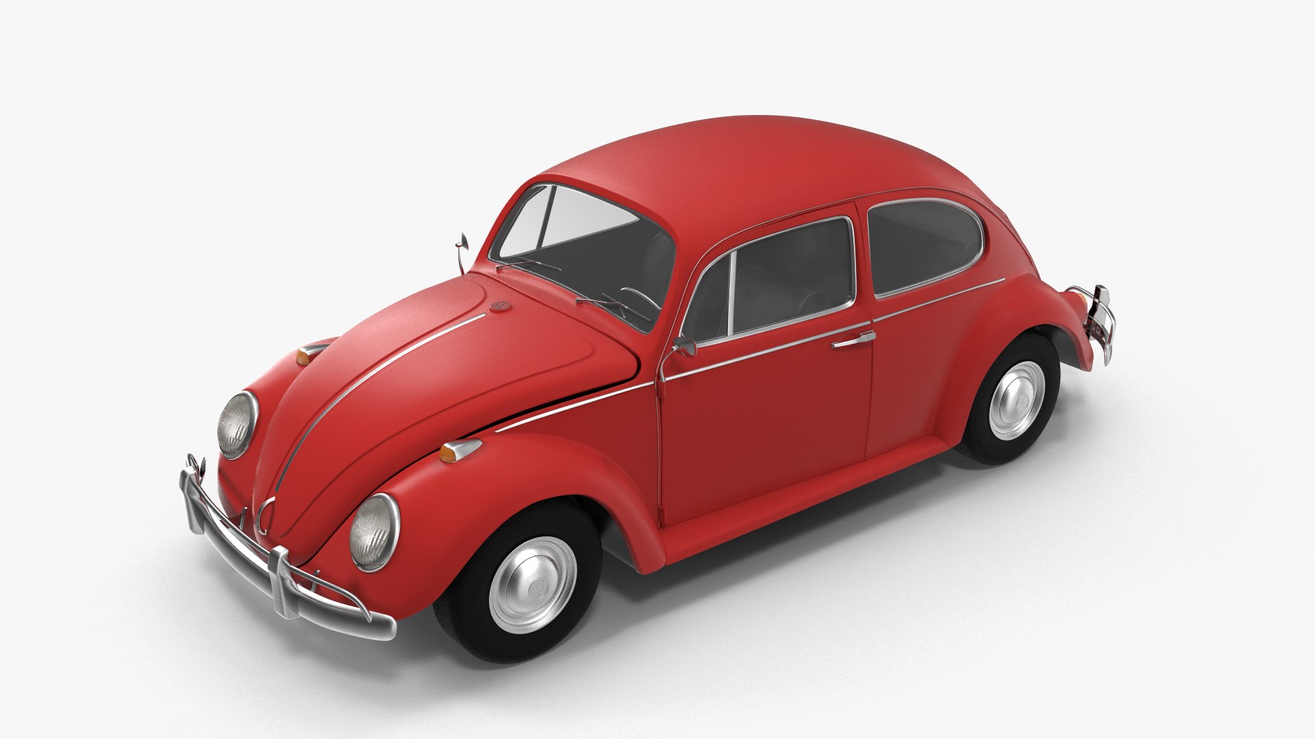 3D Model Volkswagen Fusca - TurboSquid 1507059