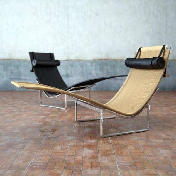 3d model of revers chair