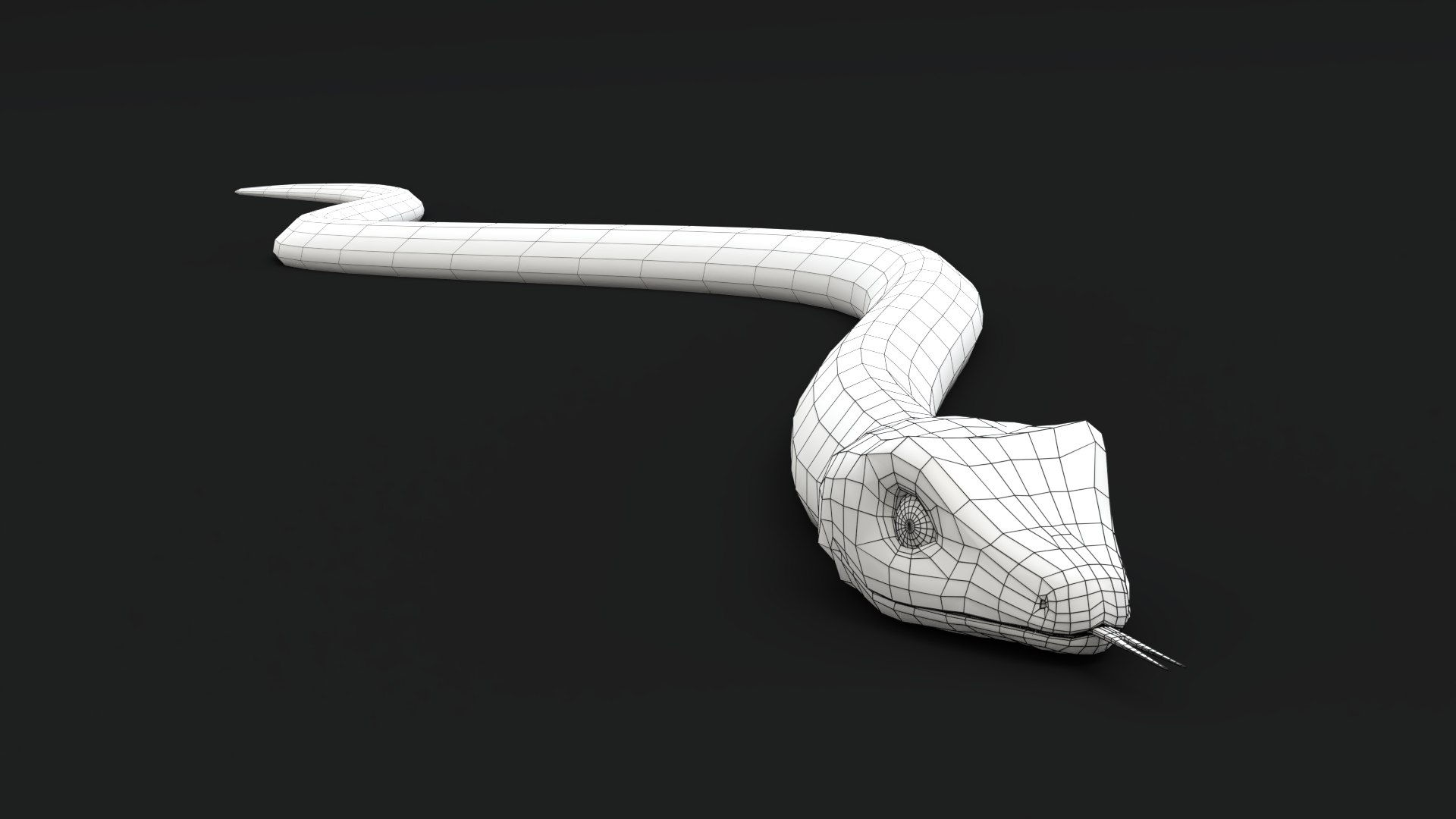 Snake Cartoon 3D - TurboSquid 1512723