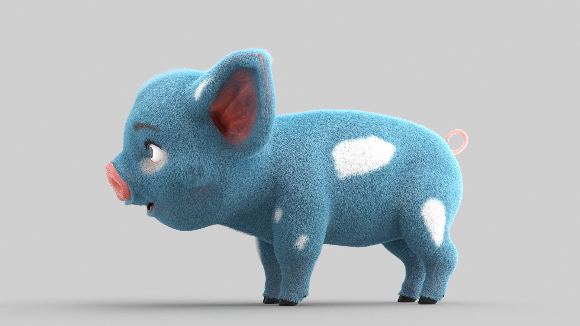 Cartoon Piglet model - TurboSquid 1818982