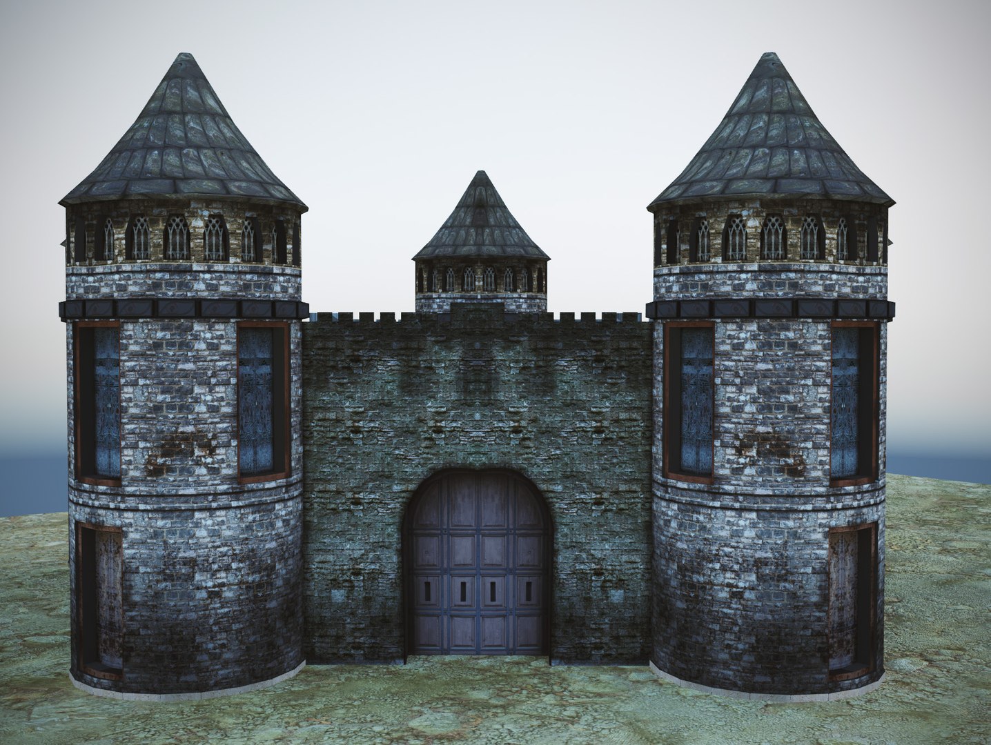 3d Games Castle Model