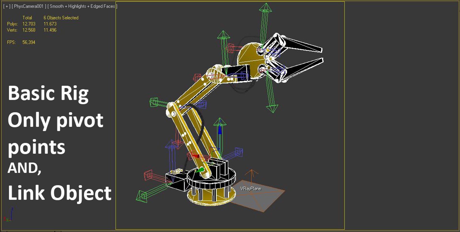 rig modelled 3d 3ds