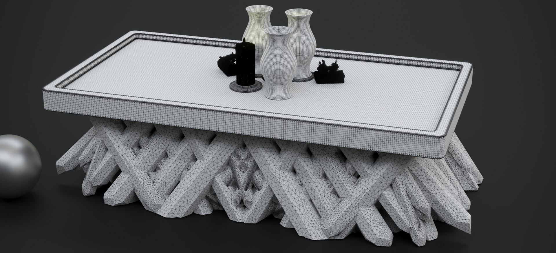 3D NORDSK NUMA COFFEE TABLE 2024 - TurboSquid 2266511