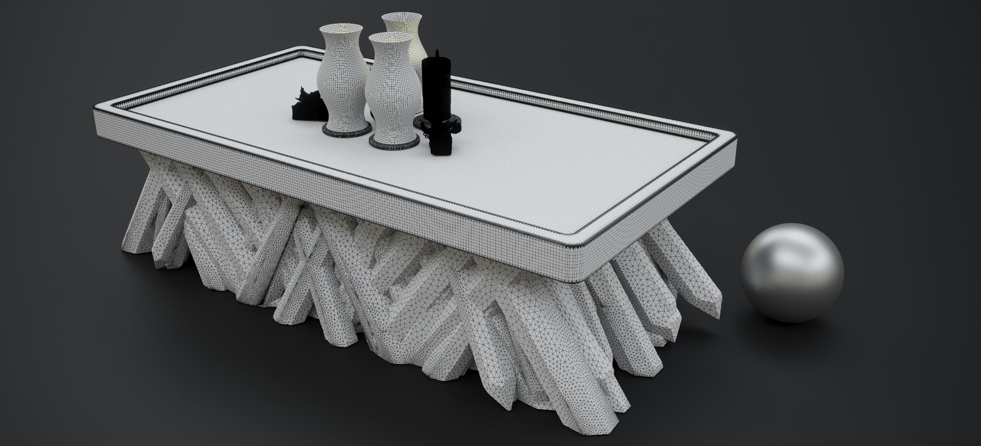 3D NORDSK NUMA COFFEE TABLE 2024 - TurboSquid 2266511