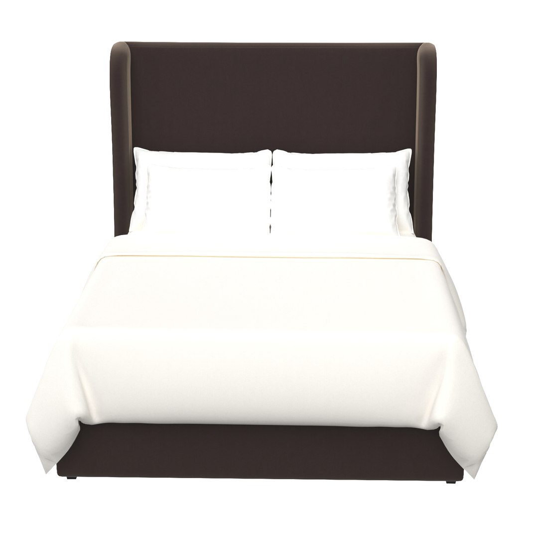 Delancey Bed 3D Model - TurboSquid 2059979