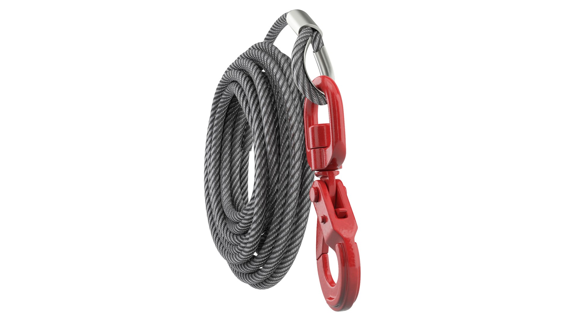 Cable With Hook 3D Model - TurboSquid 2053137