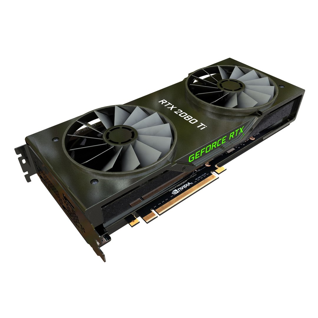3D Graphic Card Nvidia - TurboSquid 1548362