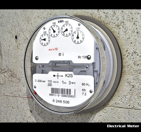 3d model electrical meter