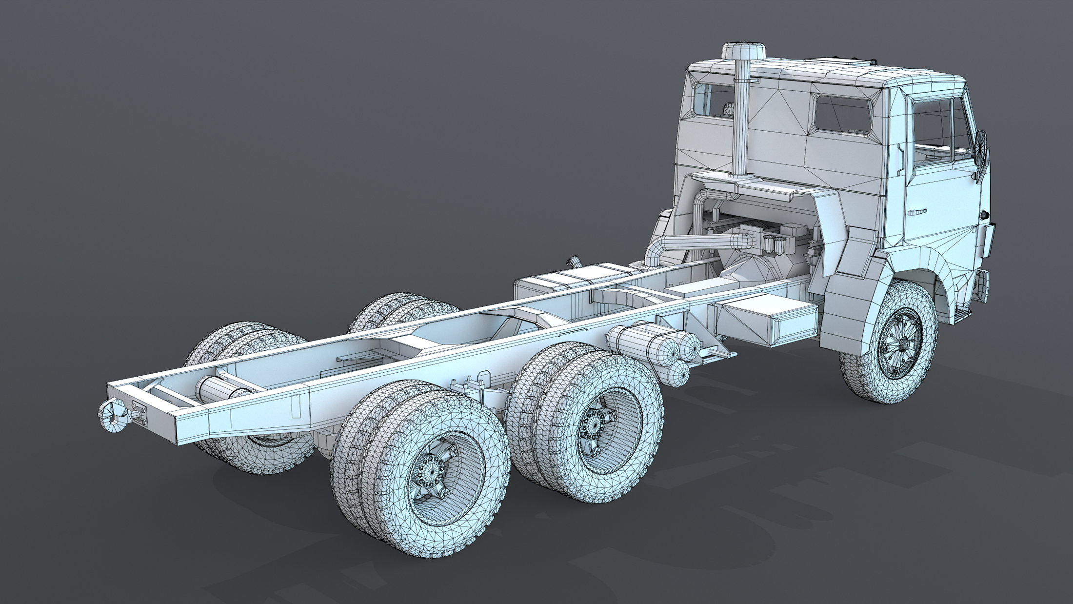 3D ready kamaz 5320 - TurboSquid 1472026