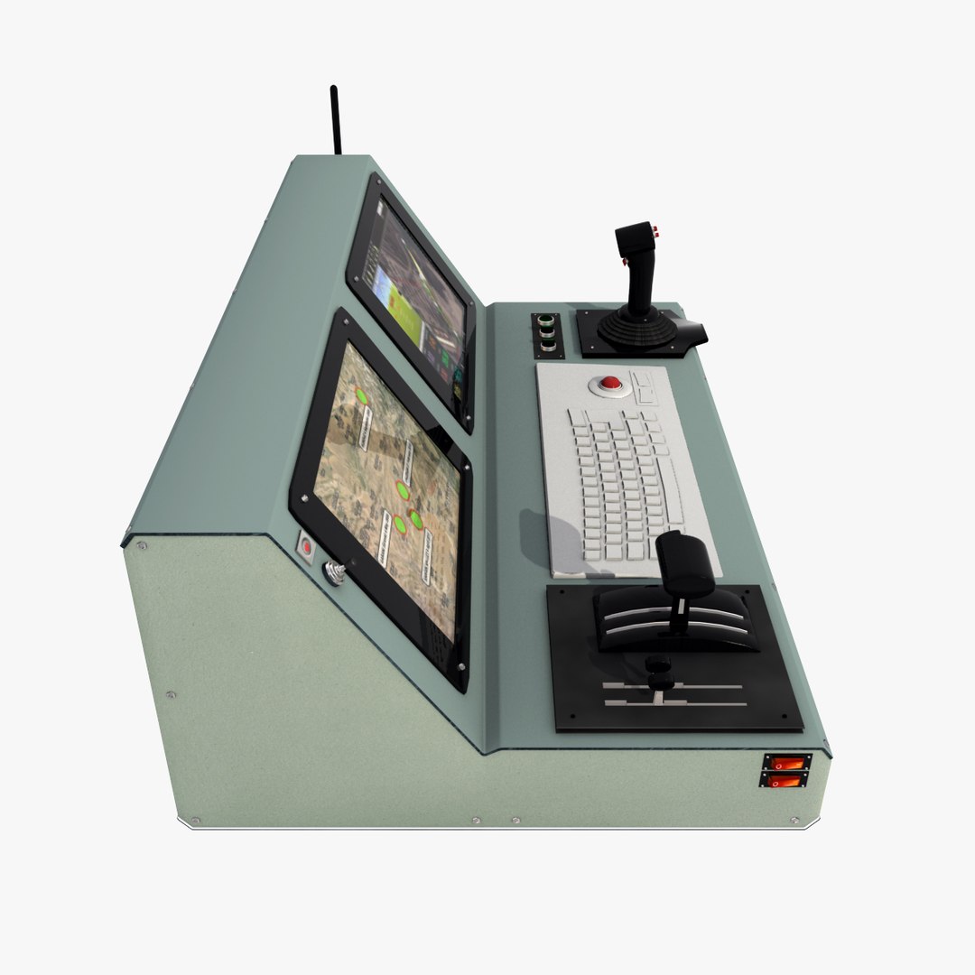 Uav Control Console 3D Model - TurboSquid 1154516