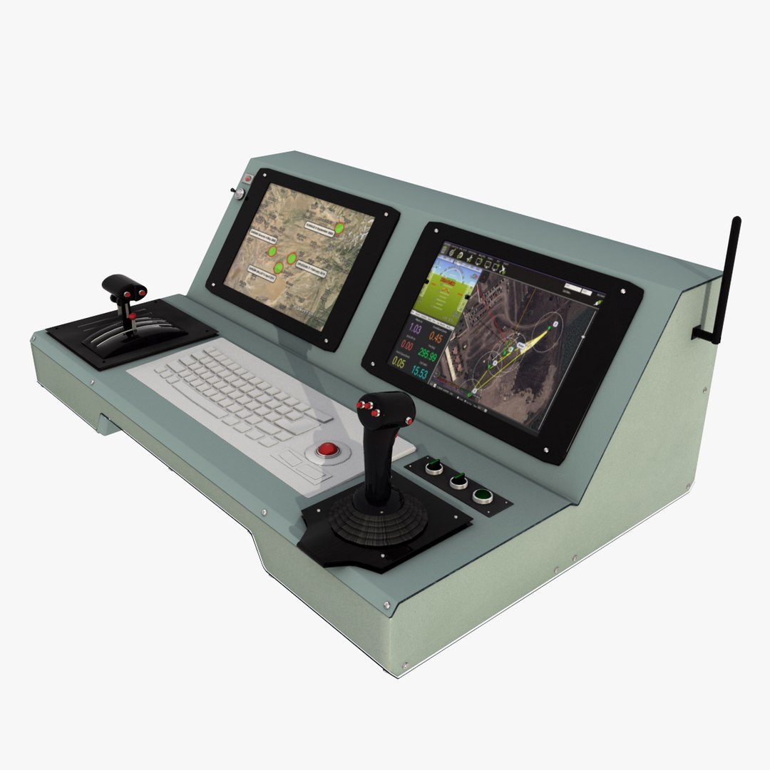 Uav Control Console 3D Model - TurboSquid 1154516