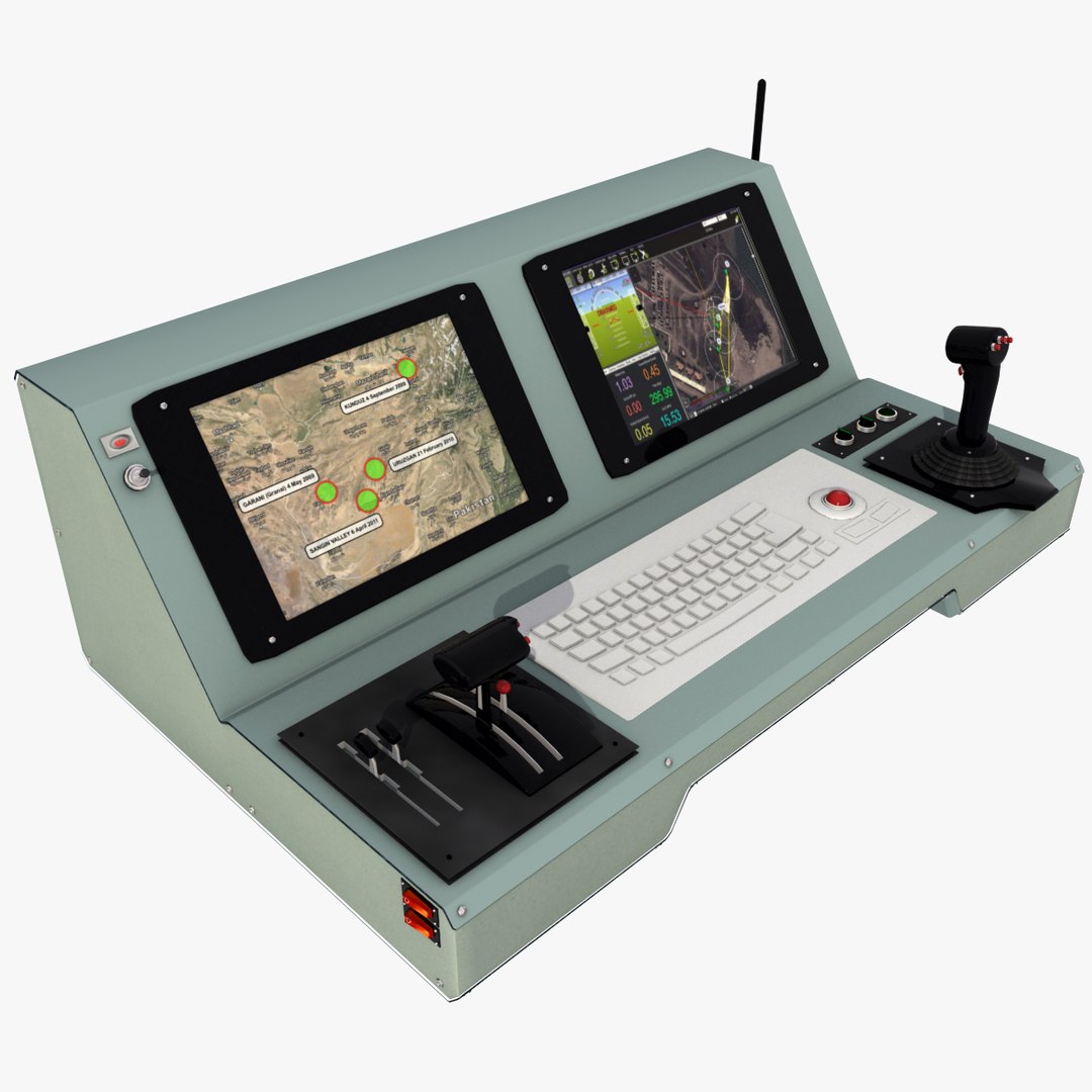 Uav Control Console 3D Model - TurboSquid 1154516