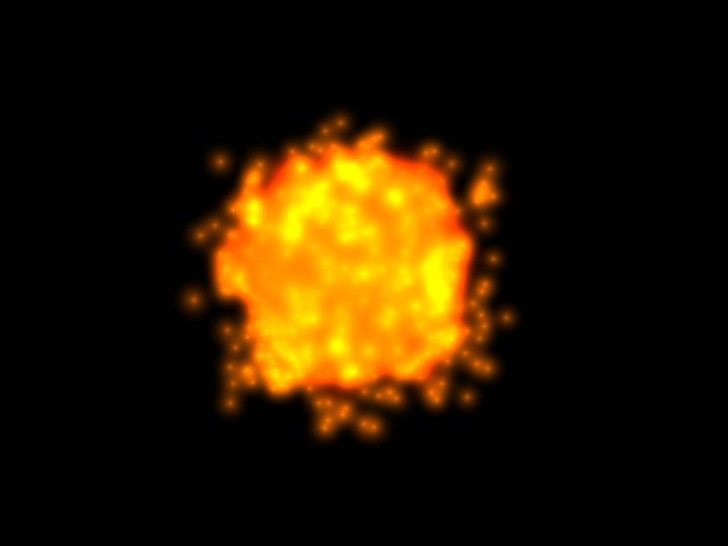 Explosion Cartoony 3d Blend