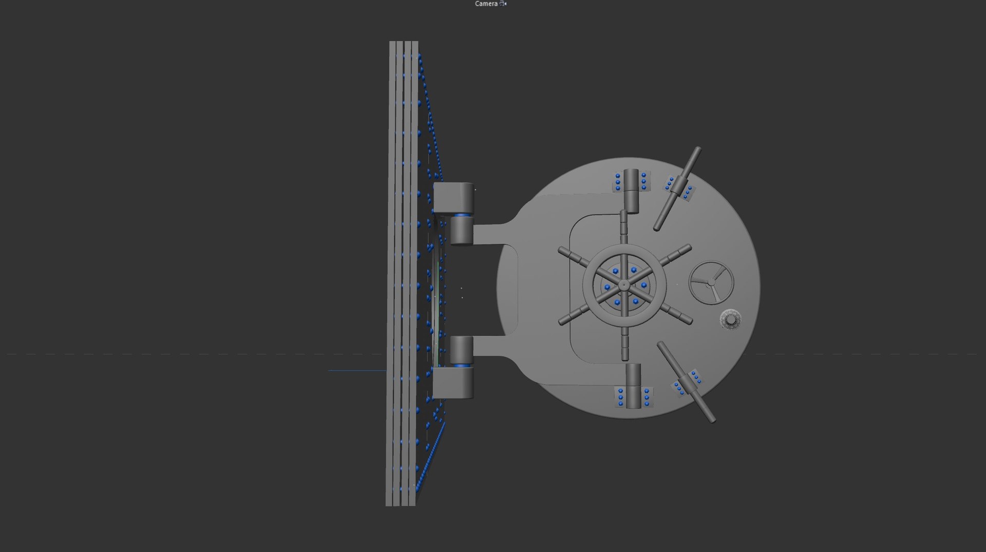 3D Bank Vault Model - TurboSquid 2016053