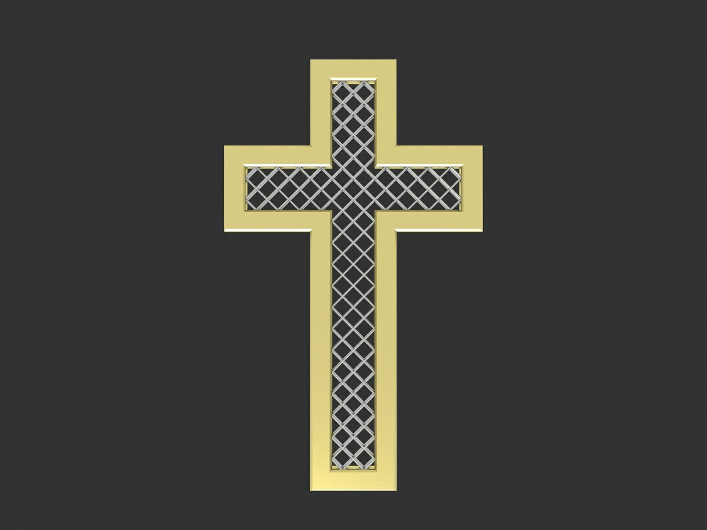 3D cross - TurboSquid 1456050