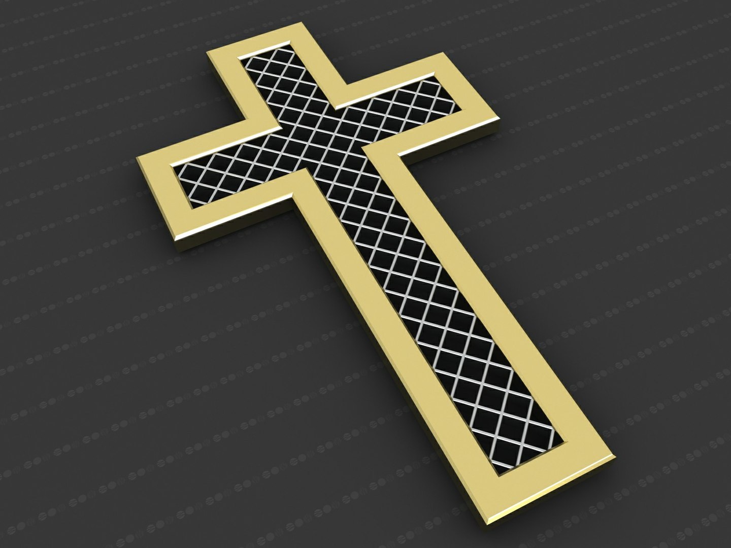 3D cross - TurboSquid 1456050