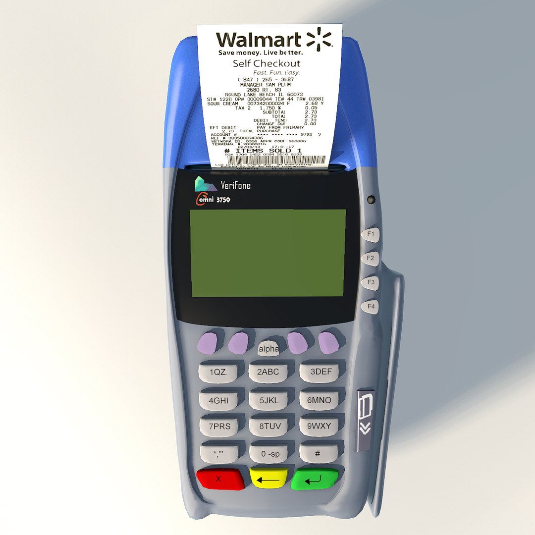 3d Card Reader Terminal