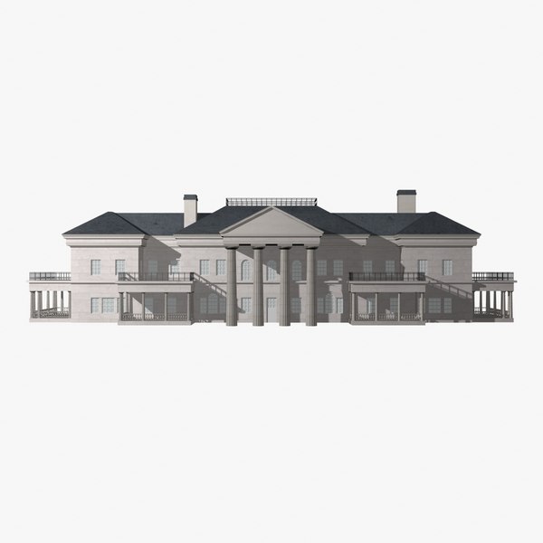 Mansion 3D Models for Download | TurboSquid