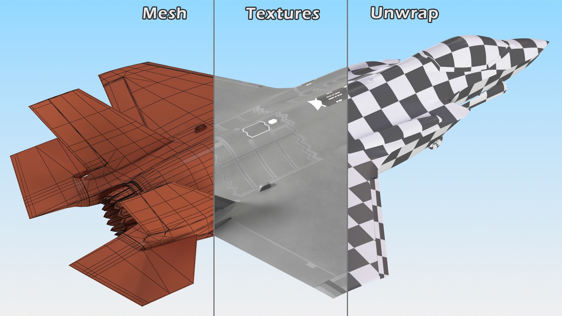 Stealth Multirole Fighter F 35 Lightning II With a Pilot Gesture Ok 3D ...
