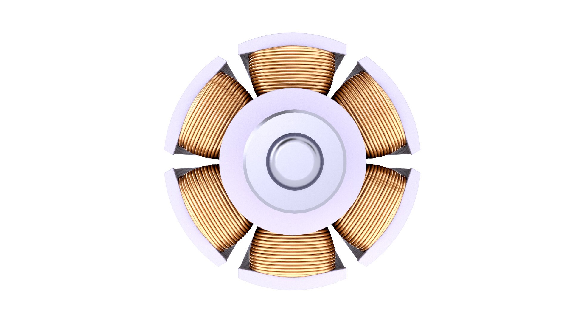 6 Pole Electric Motor Rotor 51 3D Model - TurboSquid 2257491