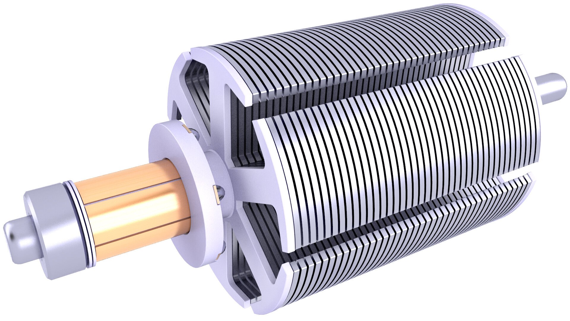 6 Pole Electric Motor Rotor 51 3D Model - TurboSquid 2257491