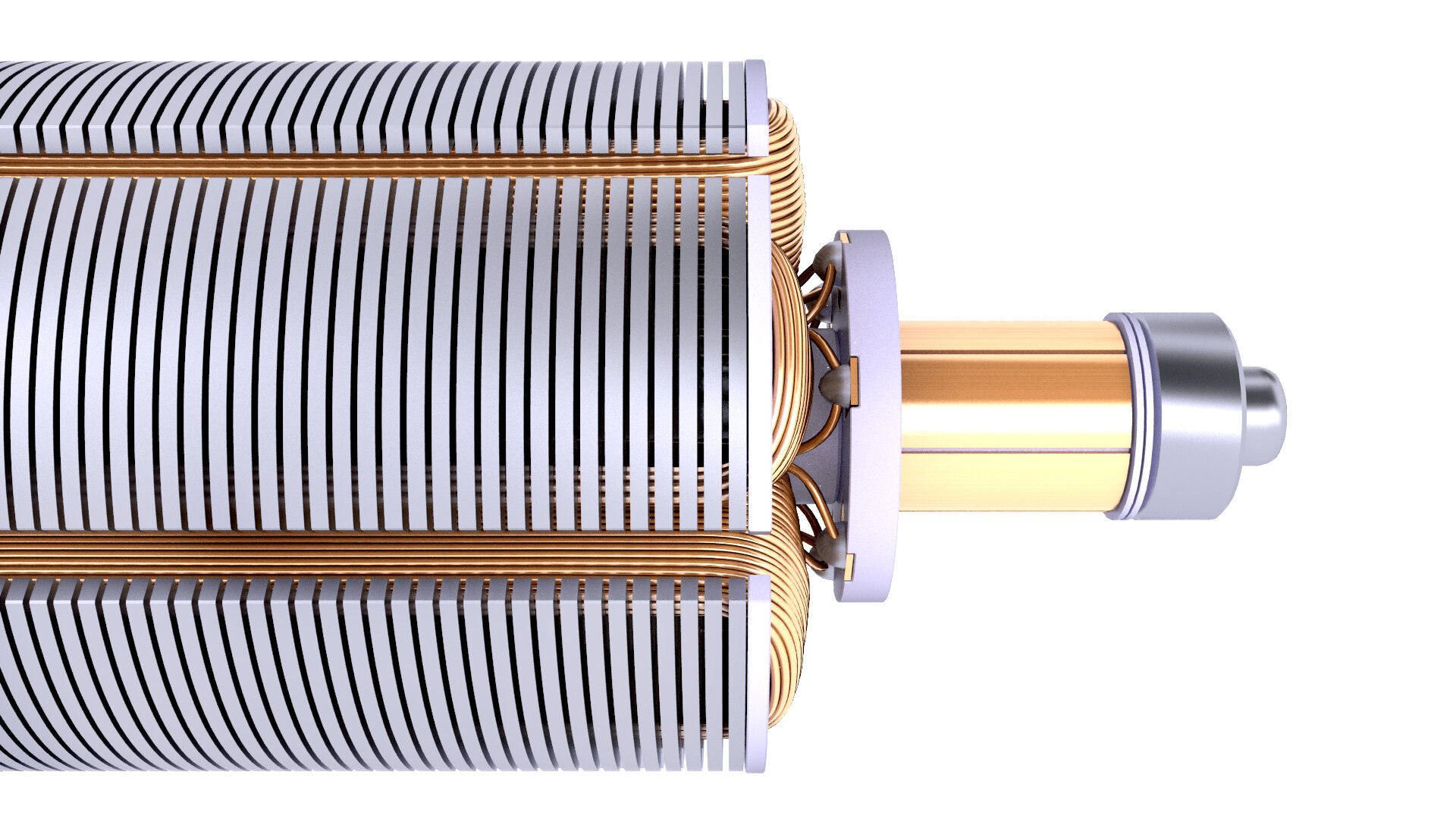 6 Pole Electric Motor Rotor 51 3D Model - TurboSquid 2257491