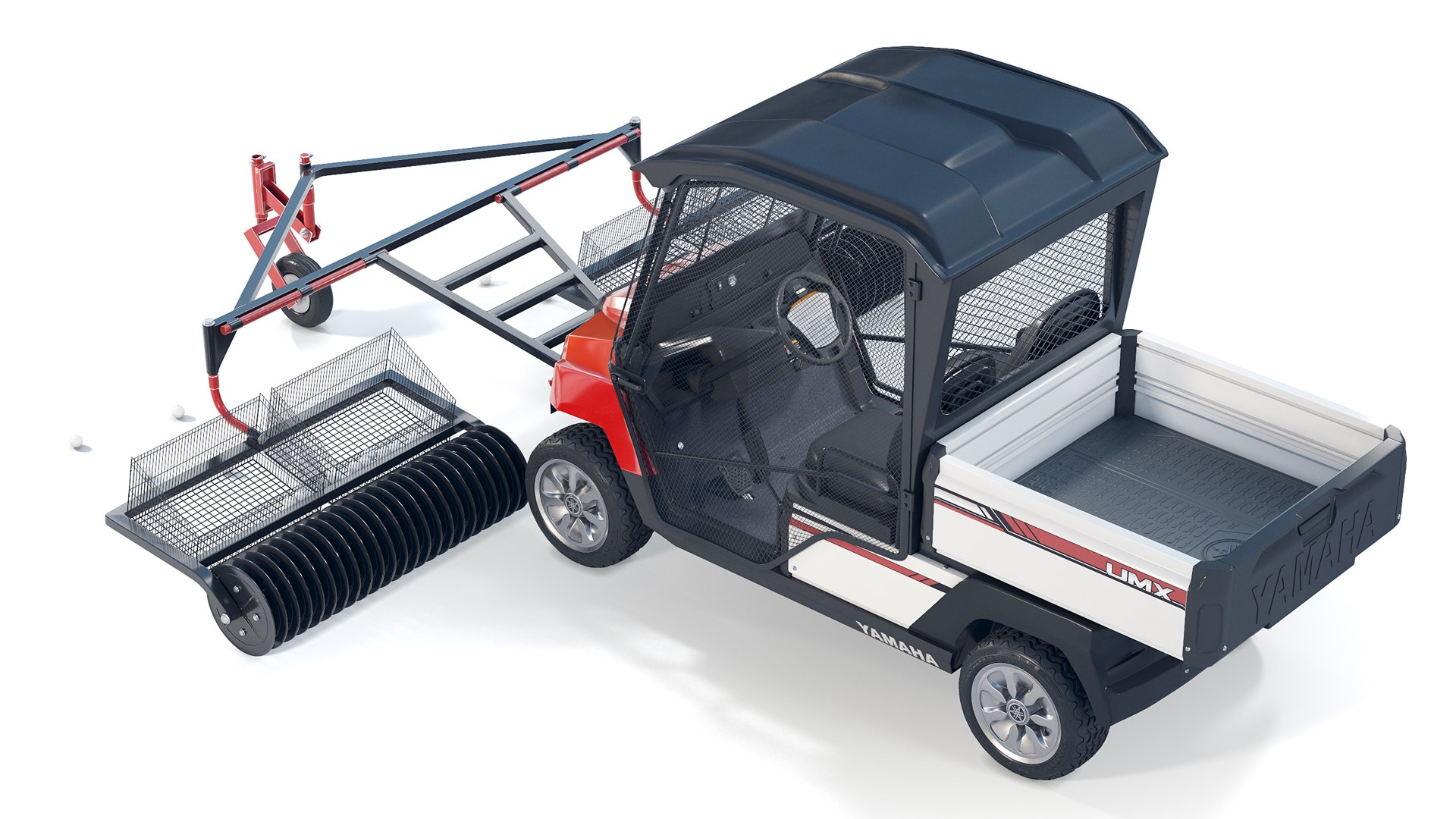 3D Yamaha UMAX Range PickerV-RayMAX2015 Model - TurboSquid 2205107