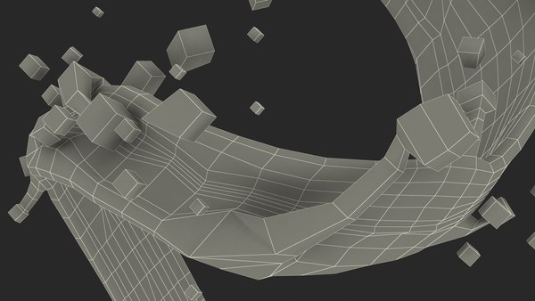 붉은 액체 스플래쉬 나선 3D 모델 - TurboSquid 1856476