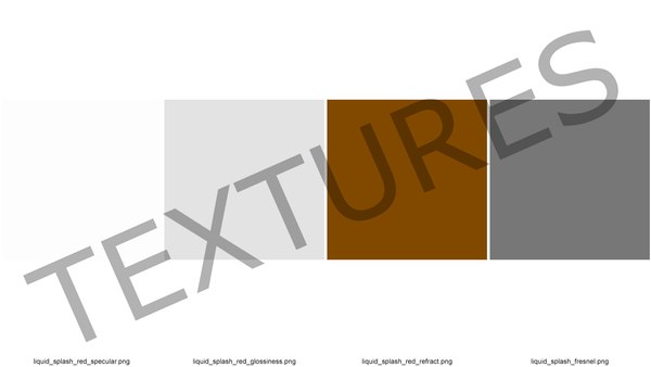 3D Red Liquid Splash Spiral model - TurboSquid 1856476