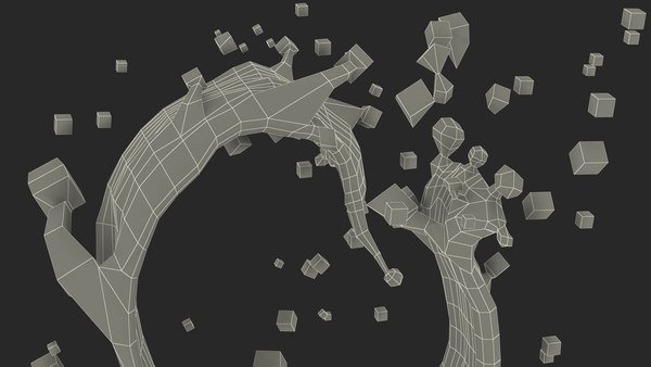 붉은 액체 스플래쉬 나선 3D 모델 - TurboSquid 1856476