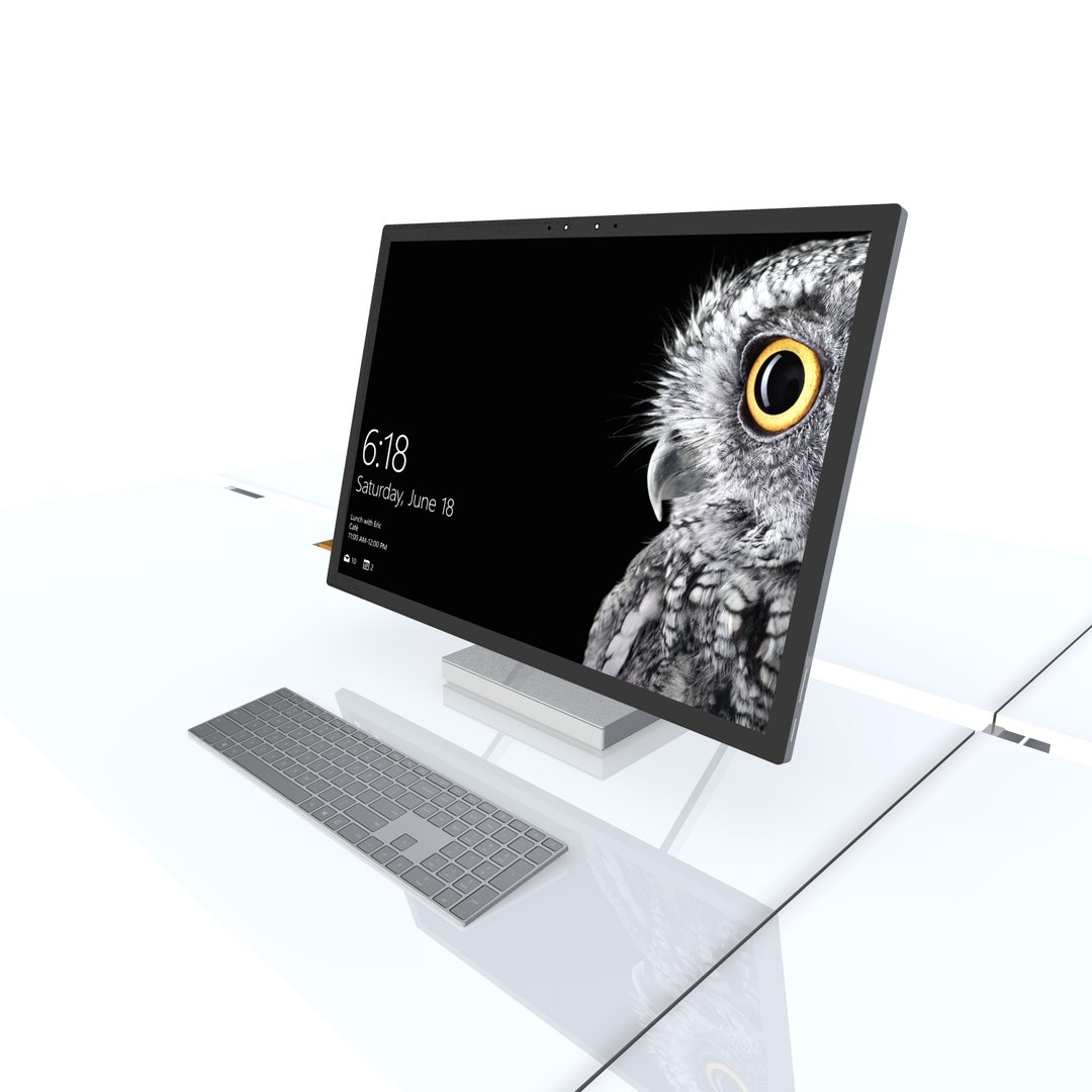 Microsoft Surface Studio 3D Model - TurboSquid 1238740