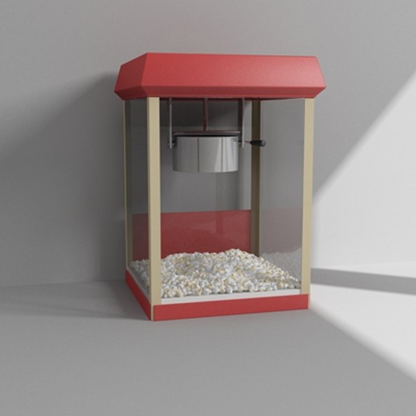 Popcorn Machine 3D Models for Download | TurboSquid