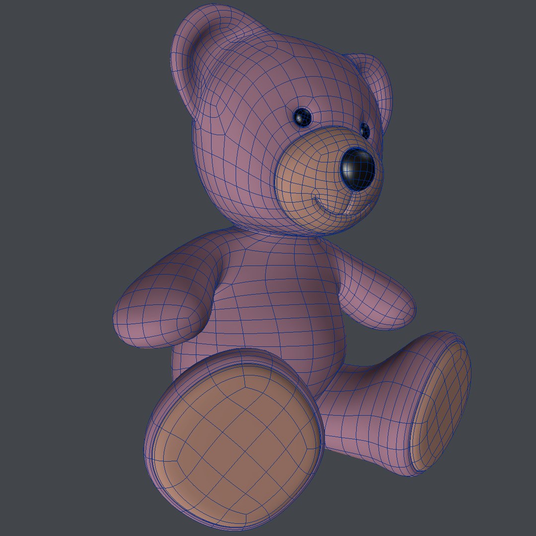 Teddy Bear 3d Model