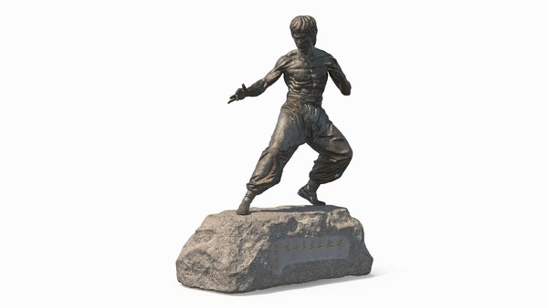modelo 3d Estatua de Bruce Lee - TurboSquid 2403090