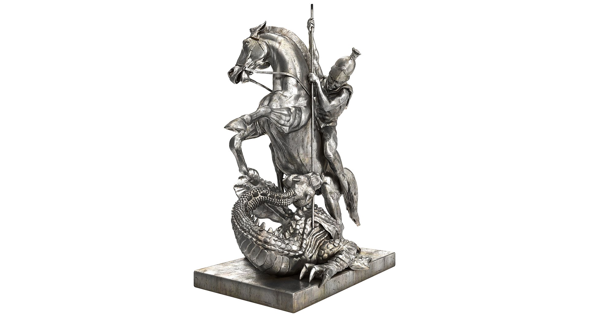 3d Model St George