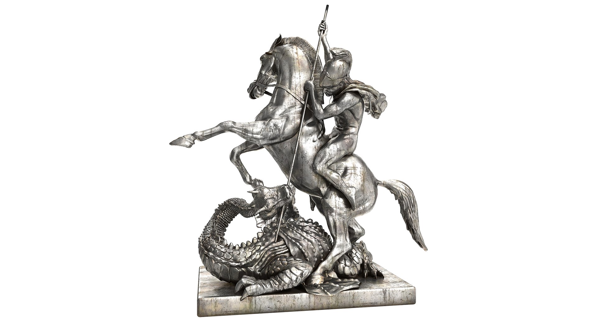 3d Model St George