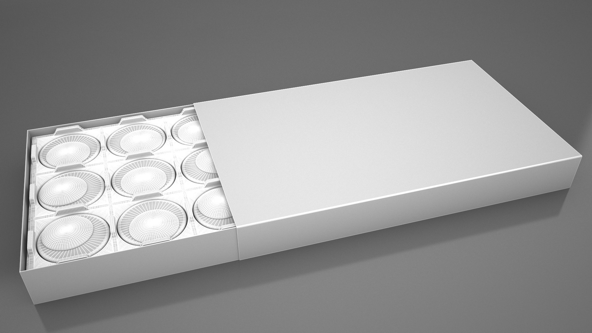 Box toffifee chocolates 3D model - TurboSquid 1495258