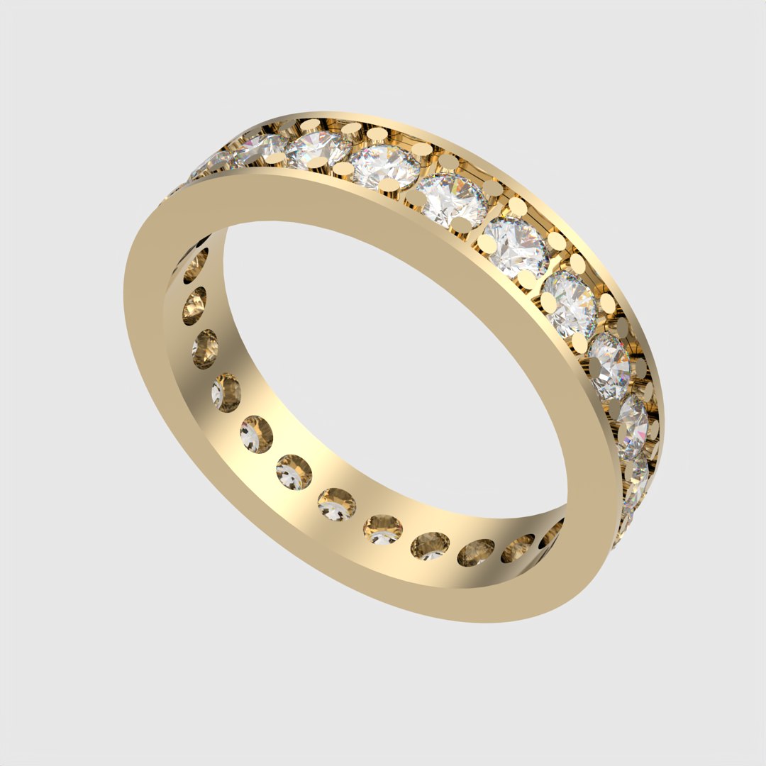 3D Radiant Circular Eternity Band JDBCo - TurboSquid 2346454